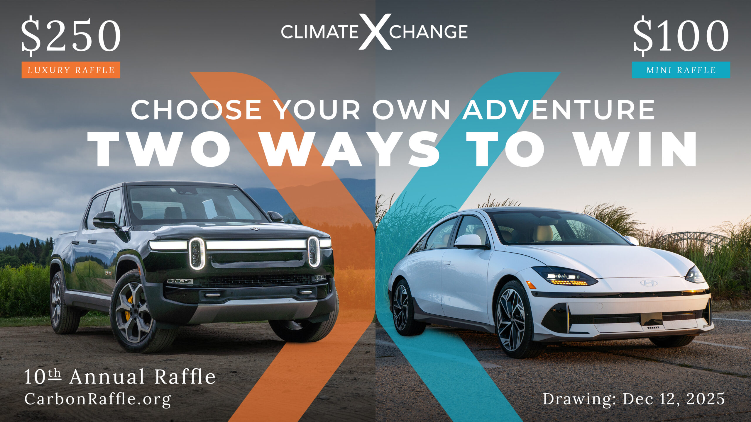 Win your dream EV in Climate XChange’s 10th Annual Raffle! • Climate ...